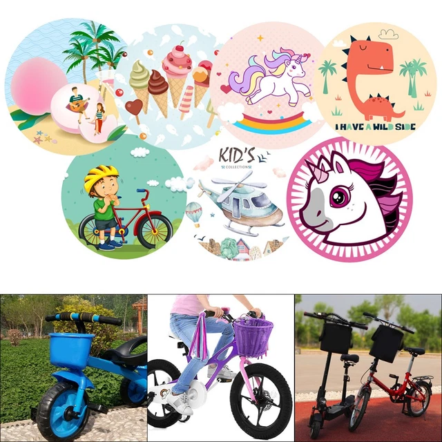 CREATIVE AND PLAYFUL Bike Stickers Perfect for Children's Bikes and ...