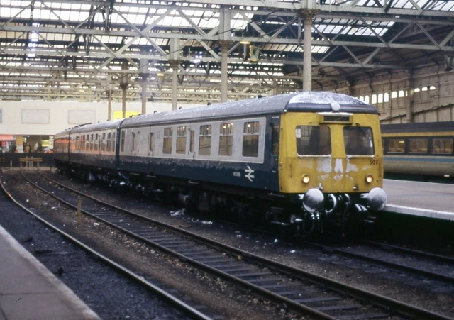 BRITISH RAIL SET 507 Class 120 Swindon DMU Railway Photo £1.05 ...