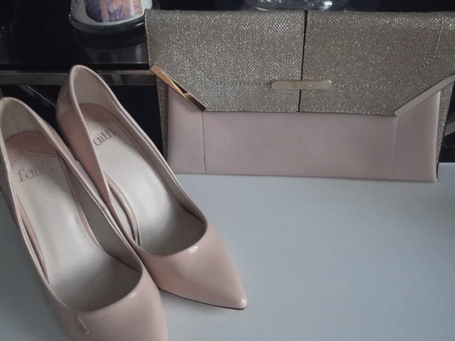 LADIES VERY PALE pink Faith stilettos size 5 £5.40 - PicClick UK