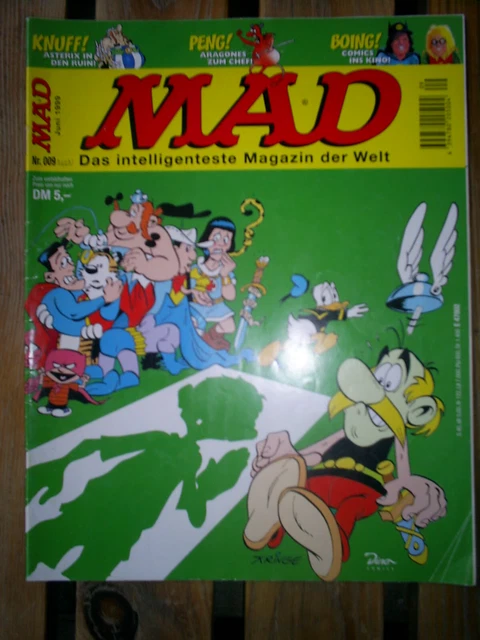 MAD 9 MIT ASTERIX - DINO COMIC HEFT EUR 5,99 - PicClick DE