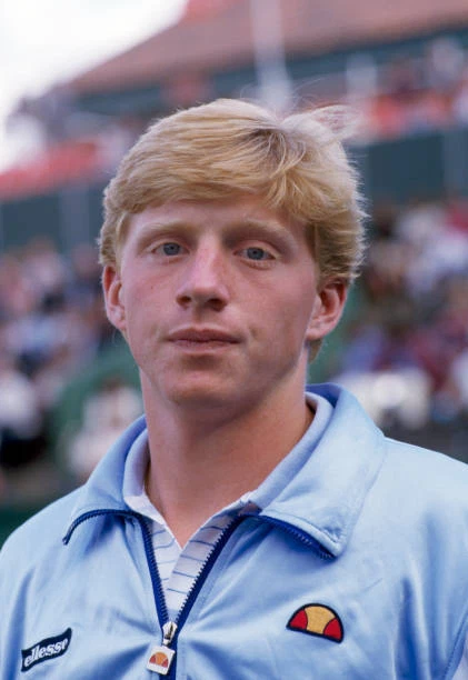 BORIS BECKER OF West Germany during the Stella Artois tennis cham - Old ...