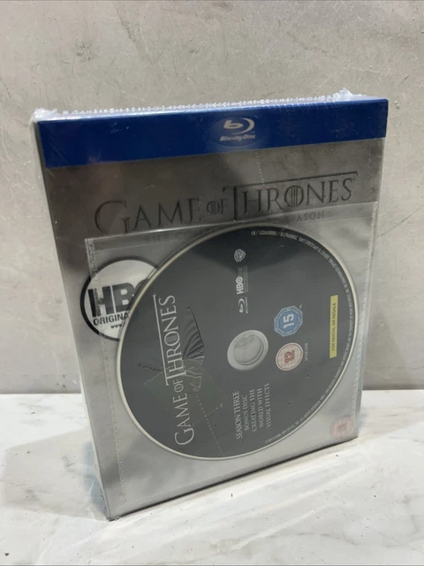GAME OF THRONES Blu-Ray SEASON 3 + Bonus Disc Complete Third Series Box ...