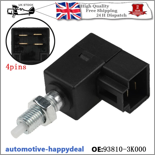 BRAKE LIGHT SWITCH 4-Pin For Hyundai I10 I20 I30 Ix35 Santa Tucson Kia ...