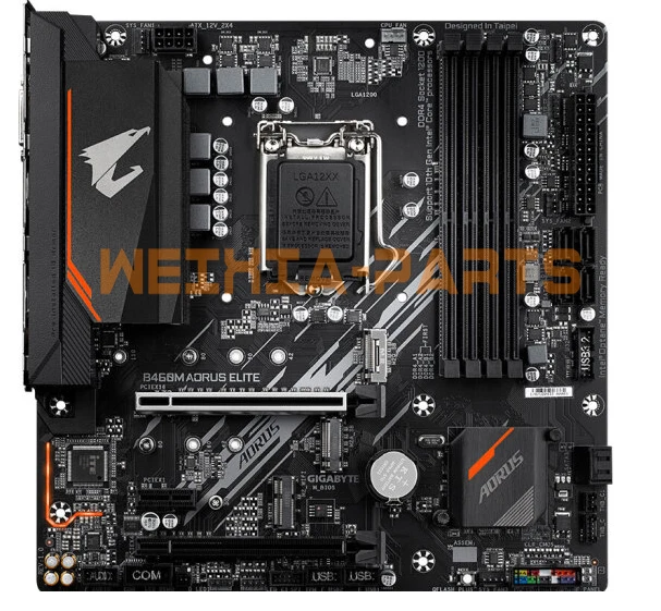 ONE NEW GIGABYTE B460M AORUS ELITE MATX 4xDDR4 LGA1200 10th Gen 2xM.2 £141.94 - PicClick UK