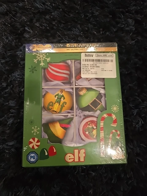 ELF 20TH ANNIVERSARY Collectors Limited Edition 4K Ultra HD Blu Ray Steelbook £44.99 - PicClick UK