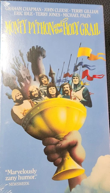 MONTY PYTHON AND The Holy Grail Vhs Sealed $6.25 - PicClick