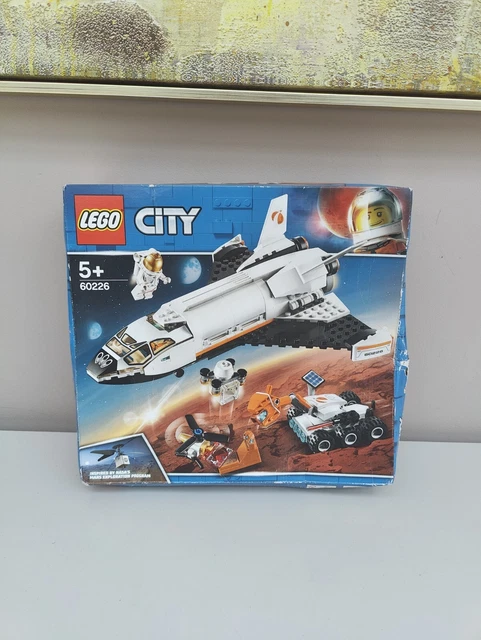 LEGO CITY 60226 Space Port Mars Research Shuttle Sealed Box Squashed £ ...