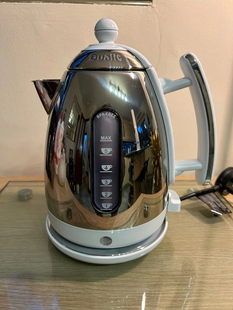 **DUALIT 1.5 LITRE Cordless Lite Jug Kettle Jkt4, Matt White And Chrome ...