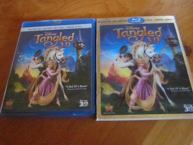 DVD BLU-RAY 3D Disney Tangled Trolls Lenticular Cover Like New EUR 6,03 ...