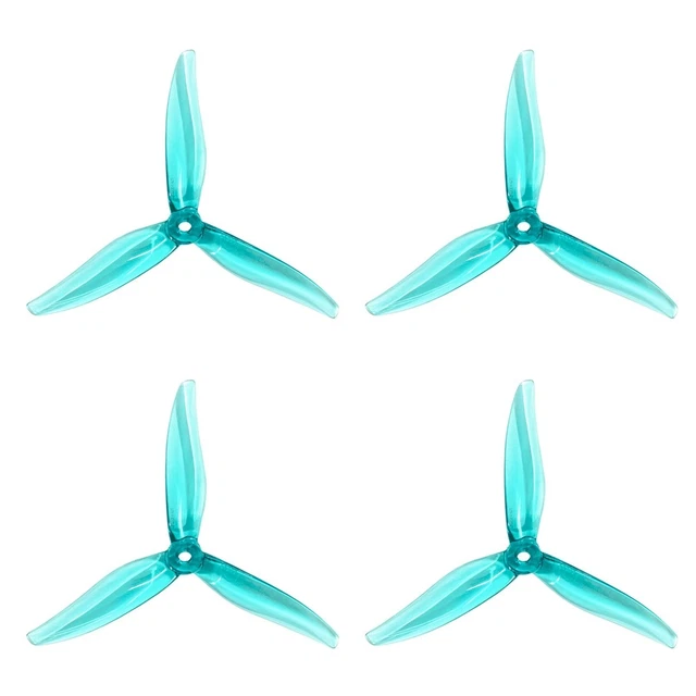 4PCS 51377 5 Inch Propeller 3-Blade CW+CCW FPV Propeller for RC Drone ...
