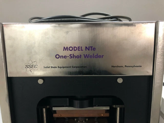 SOLID STATE EQUIPMENT Corporation SSEC Model NTe One-Shot Welder $5,149 ...