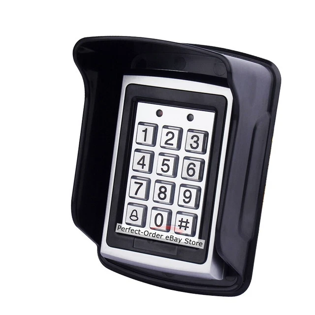 125KHZ RFID CARD&PASSWORD Metal Door Access Control Keypad +Waterproof ...