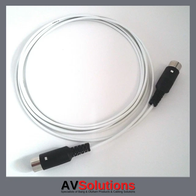 B&O BEOLAB SPEAKER Cable for Bang & Olufsen PowerLink Mk3 Thin White HQ ...