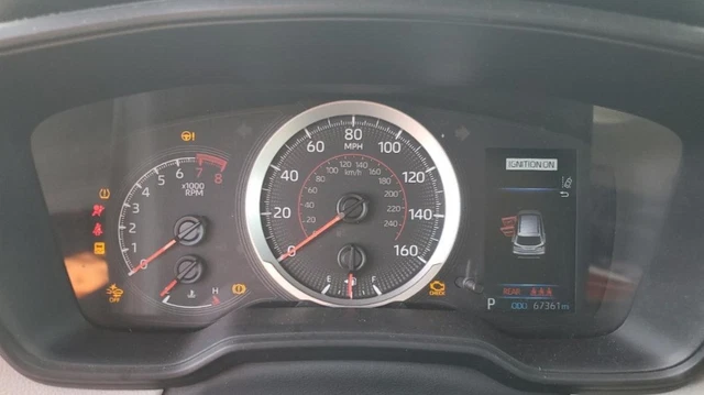 2022 COROLLA CROSS OE Speedometer Gauge Cluster 67K Miles Toyota $181. ...