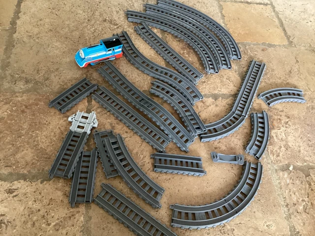 THOMAS AND FRIENDS Trackmaster Bundle 48 Track Pieces Thomas the Tank ...