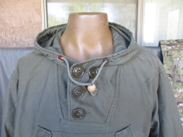 WWII M43 10TH Mountain OD Ski Parka Anorak Jacket, M1943 Field Jacket £ ...