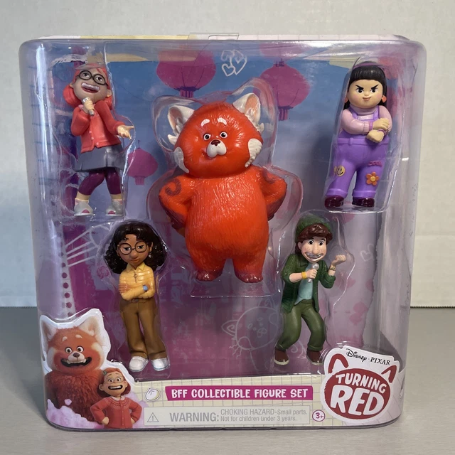 DISNEY PIXAR TURNING Red BFF Collectible Figure Set of 5 NEW 2022 EUR ...