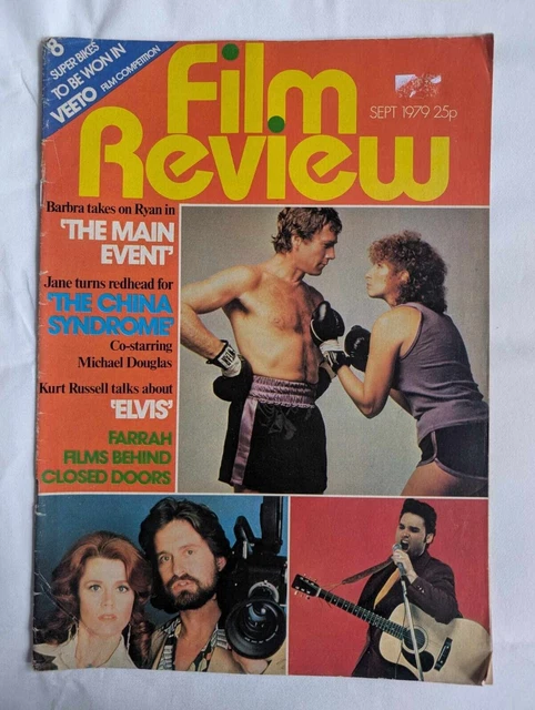 FILM REVIEW MAGAZINE - September 1979, Barbra Streisand/Kurt Russell ...