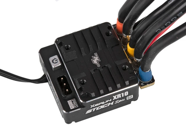 HOBBYWING XERUN XR10 Stock Spec Brushless ESC 100A, 2s LiPo, BEC 5A ...