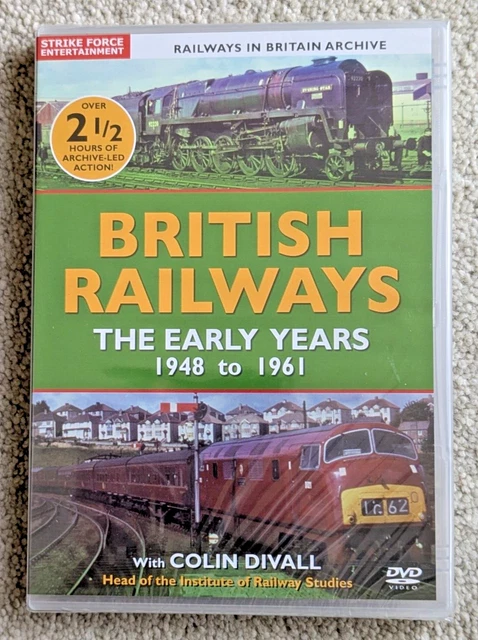 BRITISH RAILWAYS: 1948-1961 DVD (2010) Colin Divall 1950s pre Beeching ...