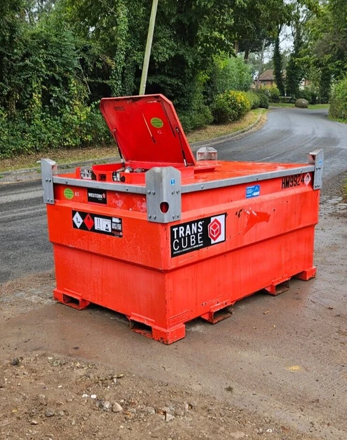 WESTERN TRANSCUBE 3000 litre Bunded diesel Fuel bowser generator ...