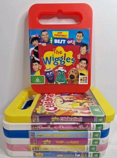 7X THE WIGGLES DVD Bundle ABC, Dorothy Dino, Greg, Sam, Jeff, Murray ...
