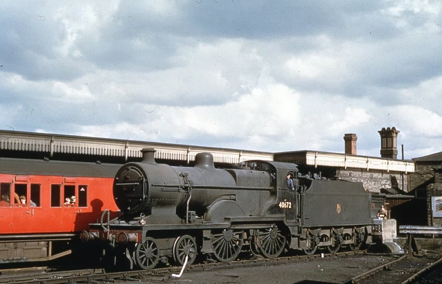 COLOUR RAIL SLIDE, BRM508, former LMS 2P, 40672, Watford Junction £1.25 ...