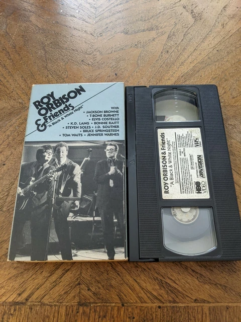 ROY ORBISON AND Friends Vhs A Black And White Night Springsteen Tom ...