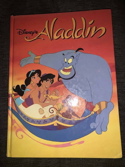 VTG 1992 DISNEY Classic Series Aladdin Hardcover Book 1st Edition ...