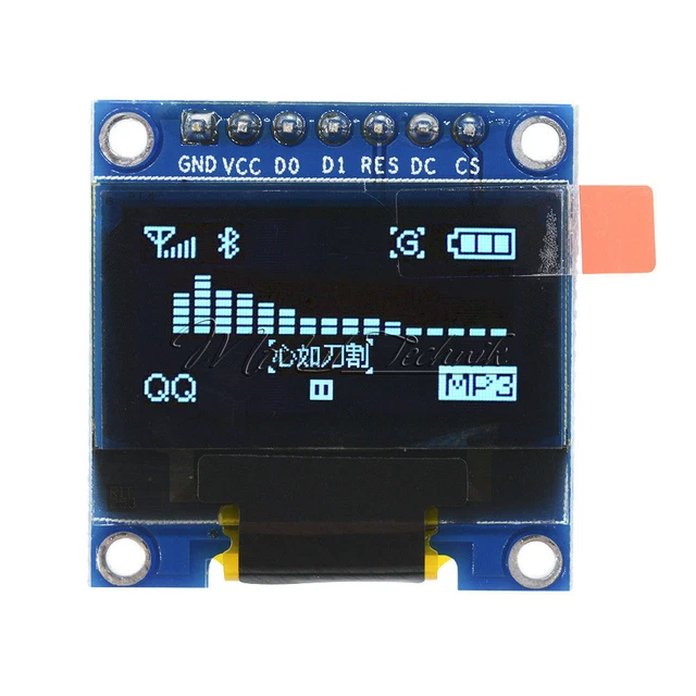 BLUE 0.96& I2C SPI Serial 128X64 OLED LCD Display for Arduino 51 STM32 EUR 3,43 - PicClick DE