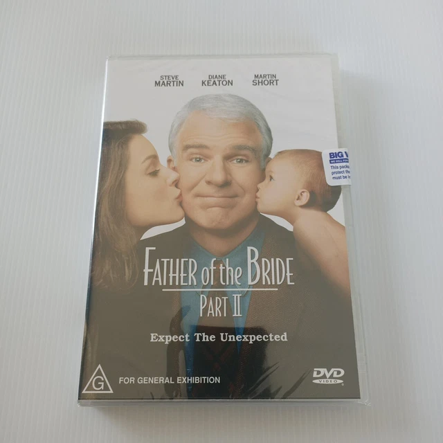 FATHER OF THE Bride Part II DVD New & Sealed Region 4 Steve Martin Martin Short $10.99 - PicClick AU