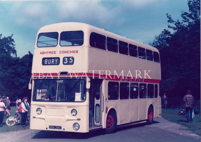 BUS PHOTO: ASHTREE Coaches ; MMT Atlantean 50 reg: DBA 214C (#49) £1.00 ...