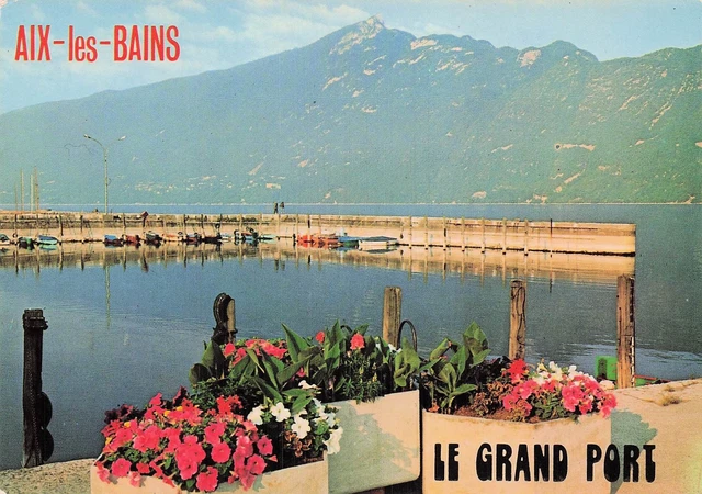 73 AIX LES Bains Le Grand Port Et La Dent Du Chat EUR 5,90 - PicClick FR