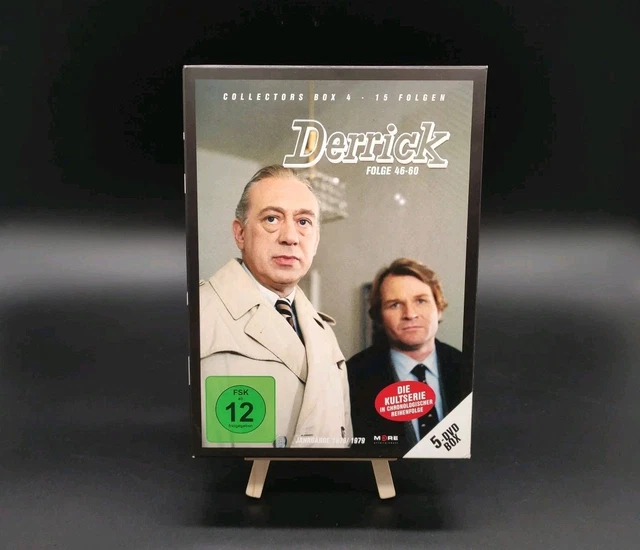 DERRICK - COLLECTORS Box Vol. 4 (Folge 46-60) 5 DVDs DVD Box EUR 19,99 ...