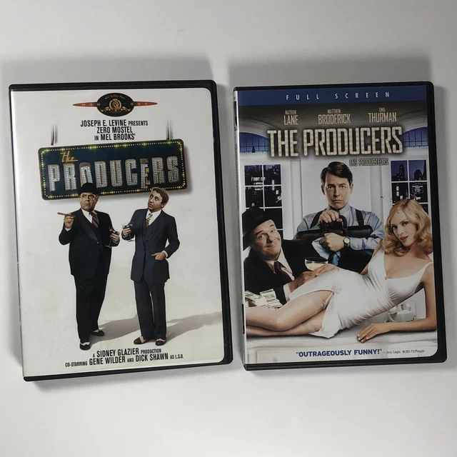 THE PRODUCERS 1967 / The Producers 2005 / Double Feature DVDs $17.95 ...