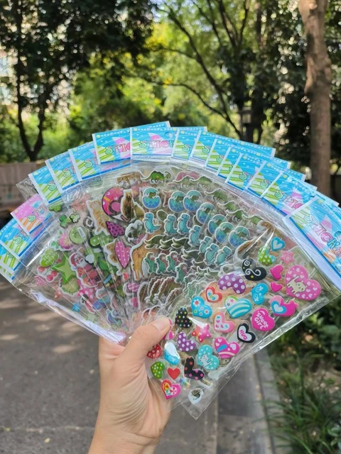 BEAUTIFUL RANDOM 1 sheet Stickers gorgeous Rewards Kids xmas Crafts ...