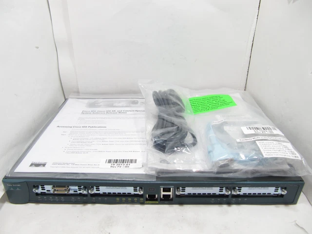 CISCO 2620 ROUTER WIC 2T Network Ethernet LAN Voice Access Modular 2600 ...