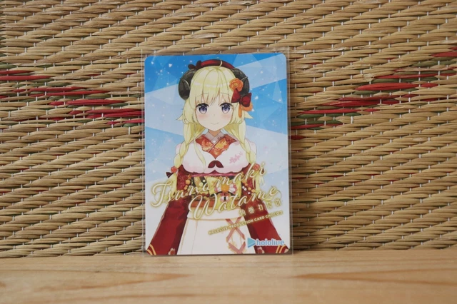 HOLOLIVE PRODUCTION CARD Choco 2 Tsunomaki Watame VTuber Card Japan ...
