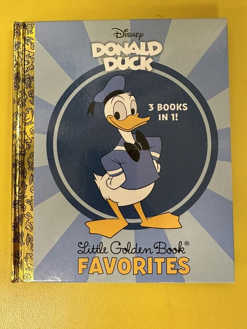 DONALD DUCK LITTLE Golden Book Favorites (Disney Classic) Hardcover ...