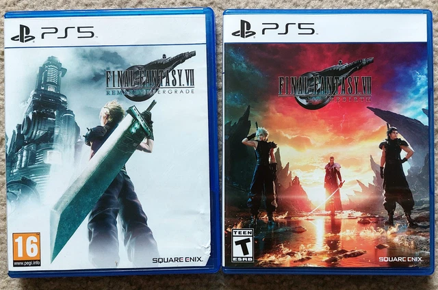 FINAL FANTASY VII Remake Intergrade and FFVII Rebirth - PS5 Two Games ...