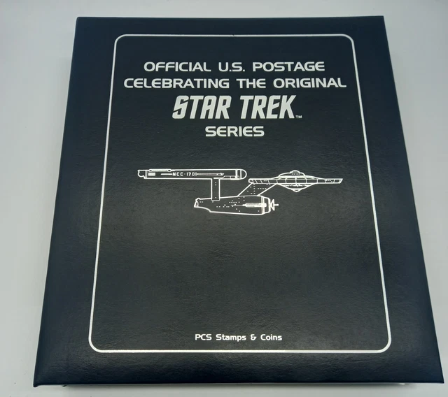 RARE ORIGINAL STAR Trek Complete Full Set Official U.S. Postal Stamp ...