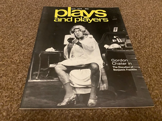 PLAYS AND PLAYERS Magazine 1978 Apr Julie Covington Gordon Chater ...