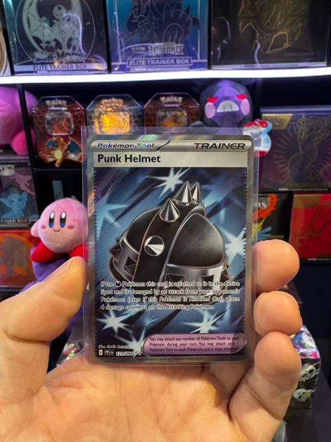 POKEMON TCG PUNK Helmet 121/094 Phantasmal Flames - NM Fresh Pack £4.38 ...