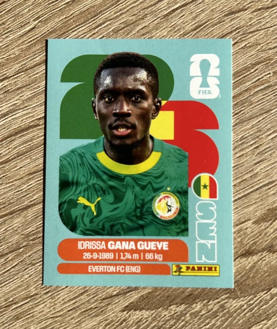 PANINI FIFA WORLD Cup 2026 Sticker Idrissa Gana Gueye Senegal Portrait ...