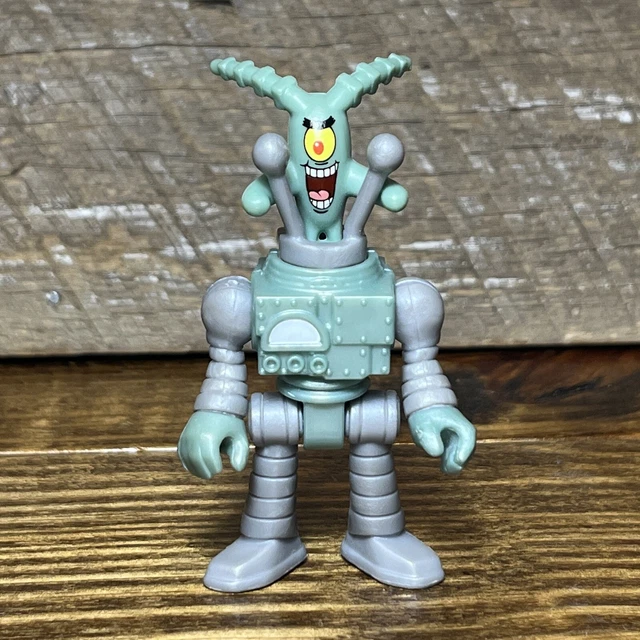 FISHER PRICE IMAGINEXT SpongeBob Modellino Pantaloni Quadrati Plancton ...