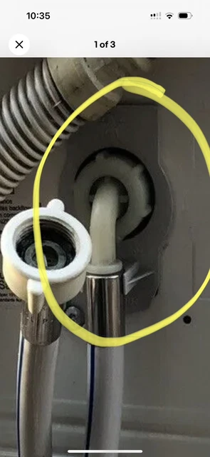 (MWM-1) MIELE NOVOTRONIC W310 Washing Machine - Water Inlet Hose... $35 ...