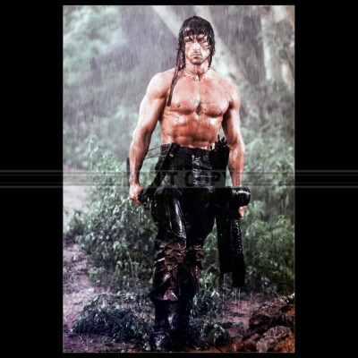SYLVESTER STALLONE RAMBO: First Blood Part Ii 1985 Vintage Photo EUR 14 ...