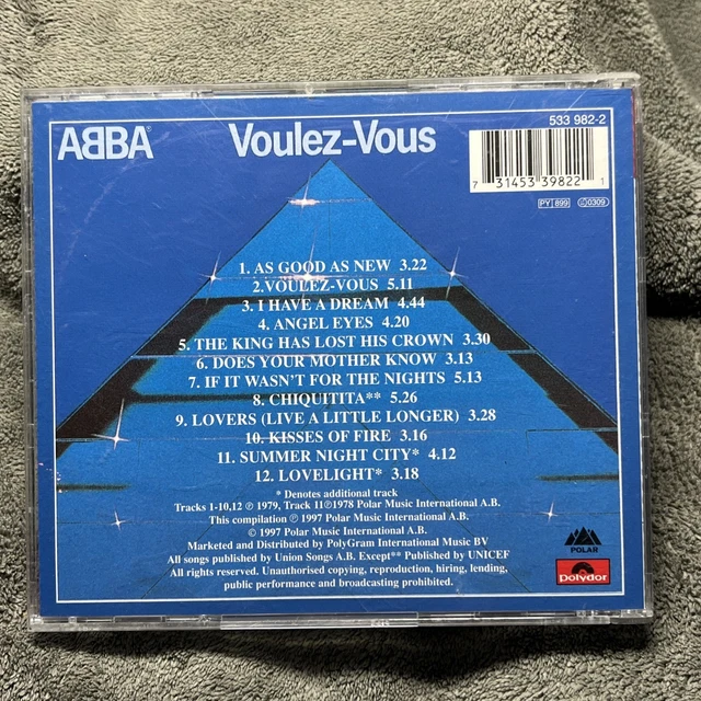 ABBA - VOULEZ Vous CD VGC £3.84 - PicClick UK