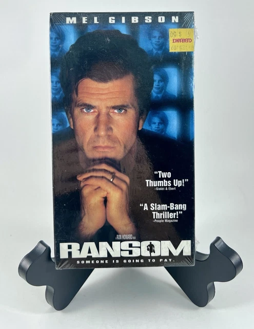 RANSOM (VHS, 1997) Mel Gibson Rene Russo New Sealed £9.73 - PicClick UK