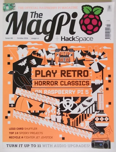 THE MAGPI OCTOBER 2024 Raspberry Pi 5 LEGO Card Shuffler VespAI ...